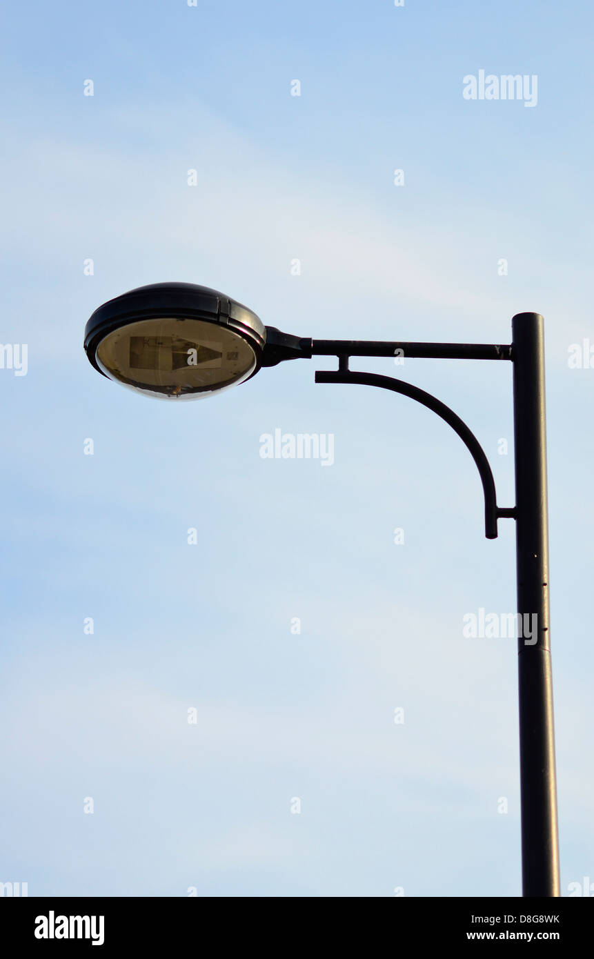 modern street lamp in UK Stock Photo - Alamy