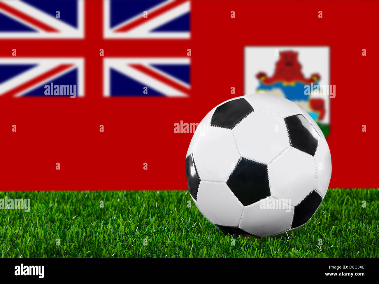 The Bermuda Islands flag Stock Photo - Alamy