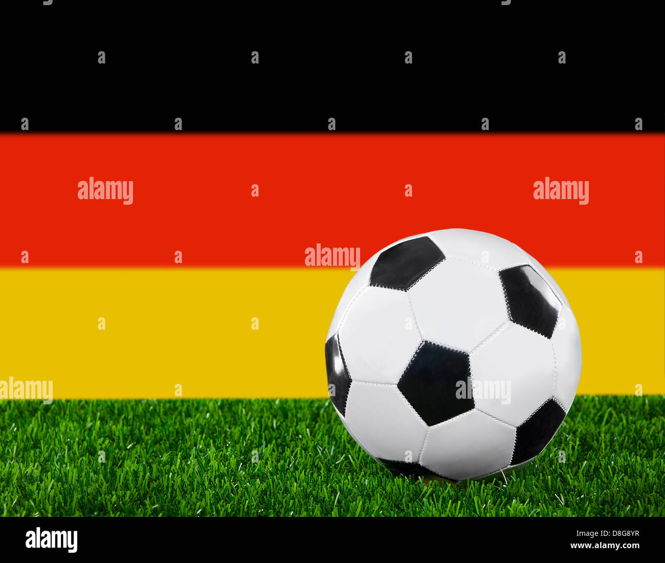 The German flag Stock Photo - Alamy