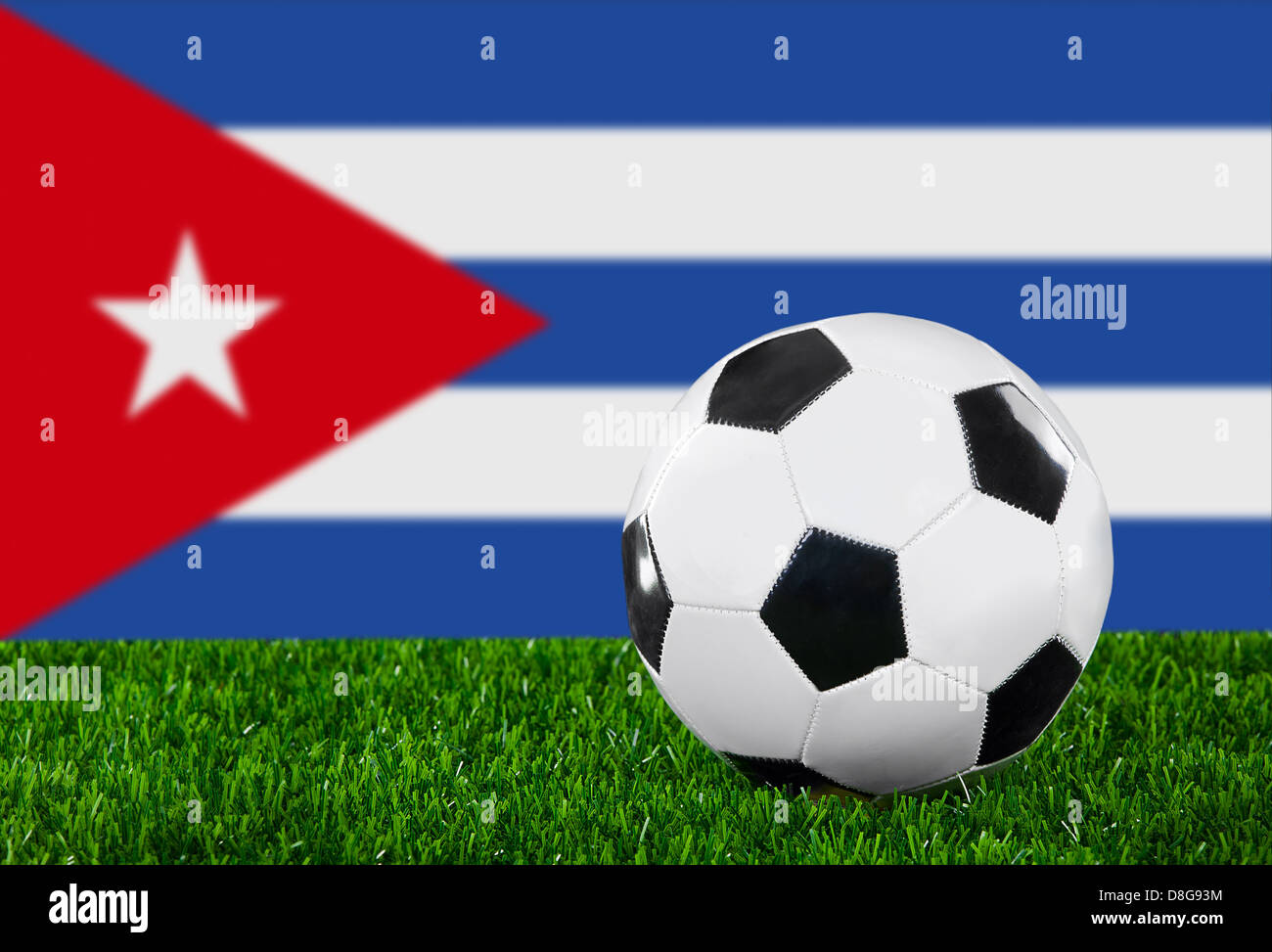 The Cuban flag Stock Photo - Alamy
