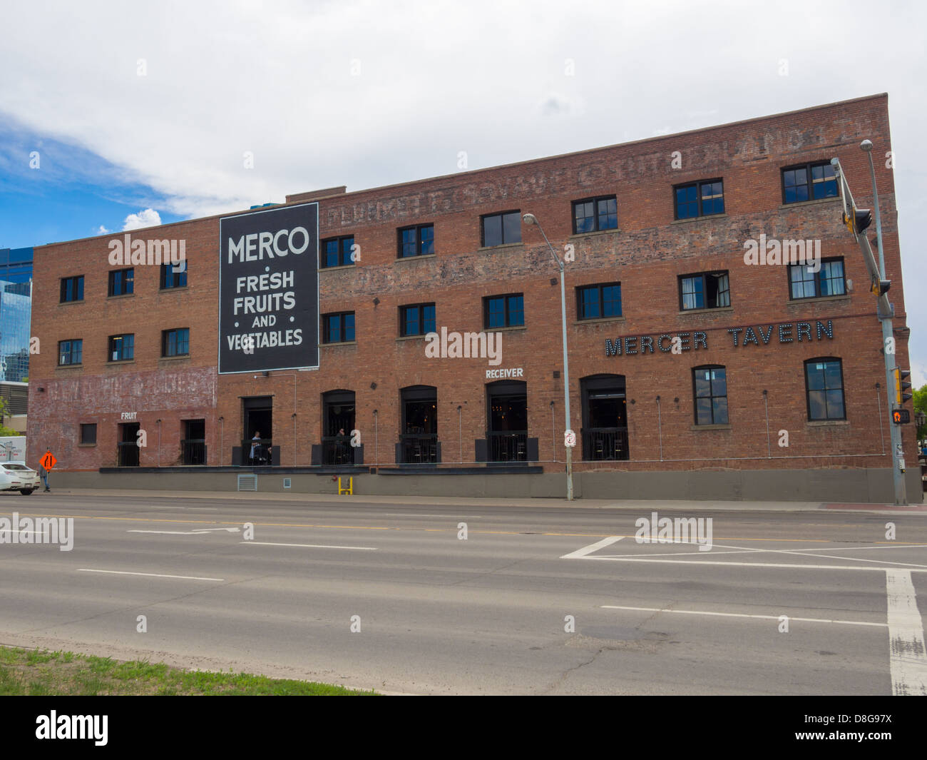 Old brick building converted restaurant hi-res stock photography and ...