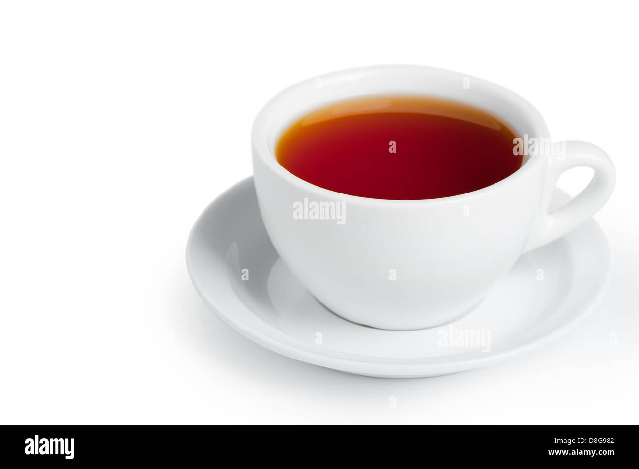 Cup of black tea Stock Photo - Alamy
