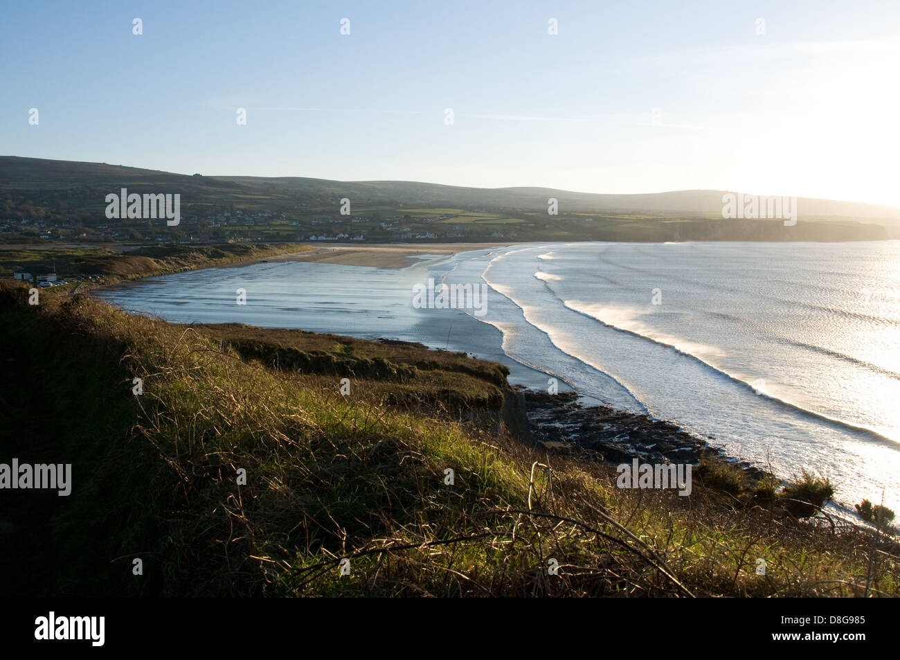 Welsh Coastal Path, Newport Beach, Pembrokeshire Stock Photo - Alamy
