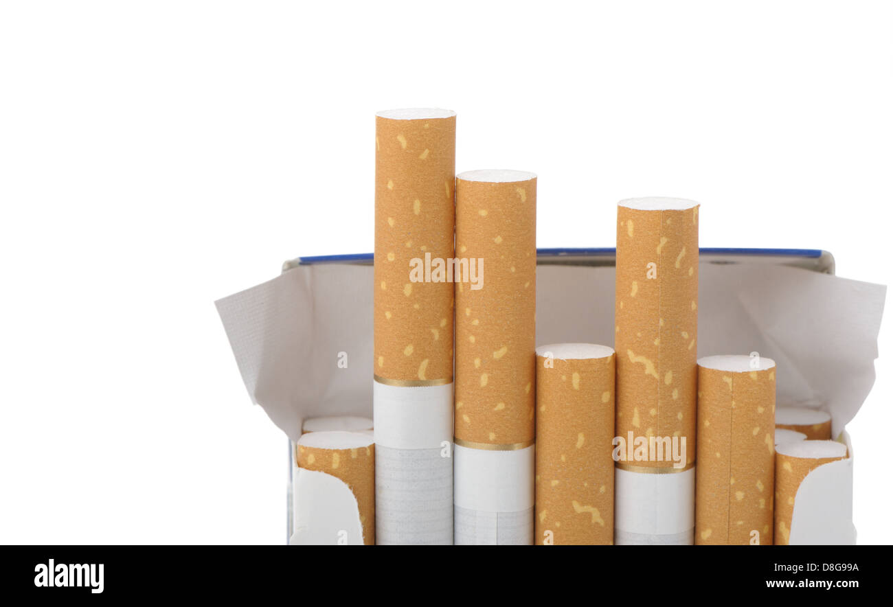 Cigarettes warning pack hi-res stock photography and images - Alamy