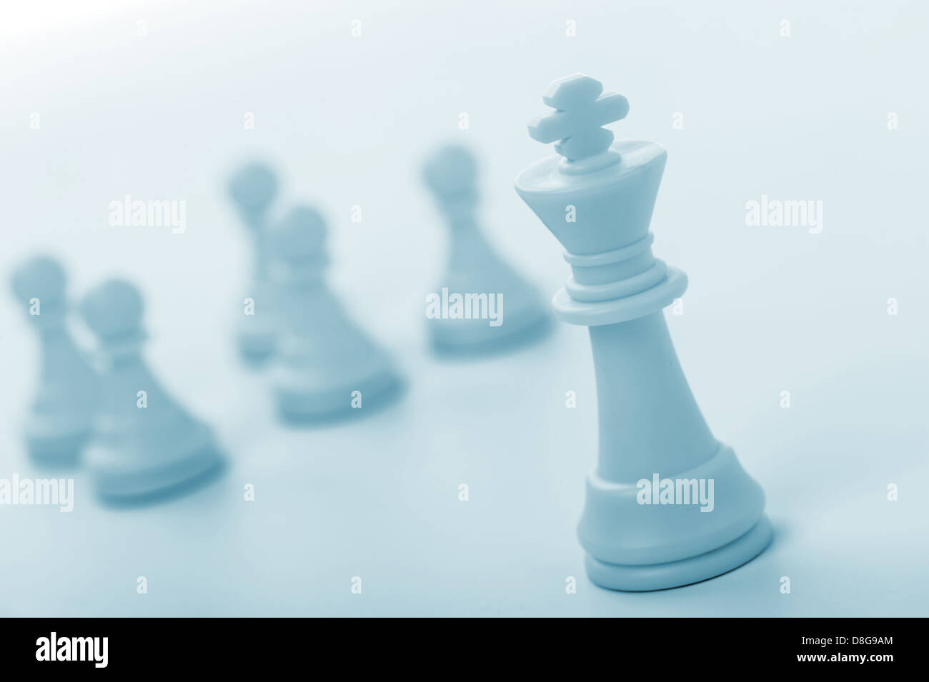 Chess figure - king Stock Photo - Alamy