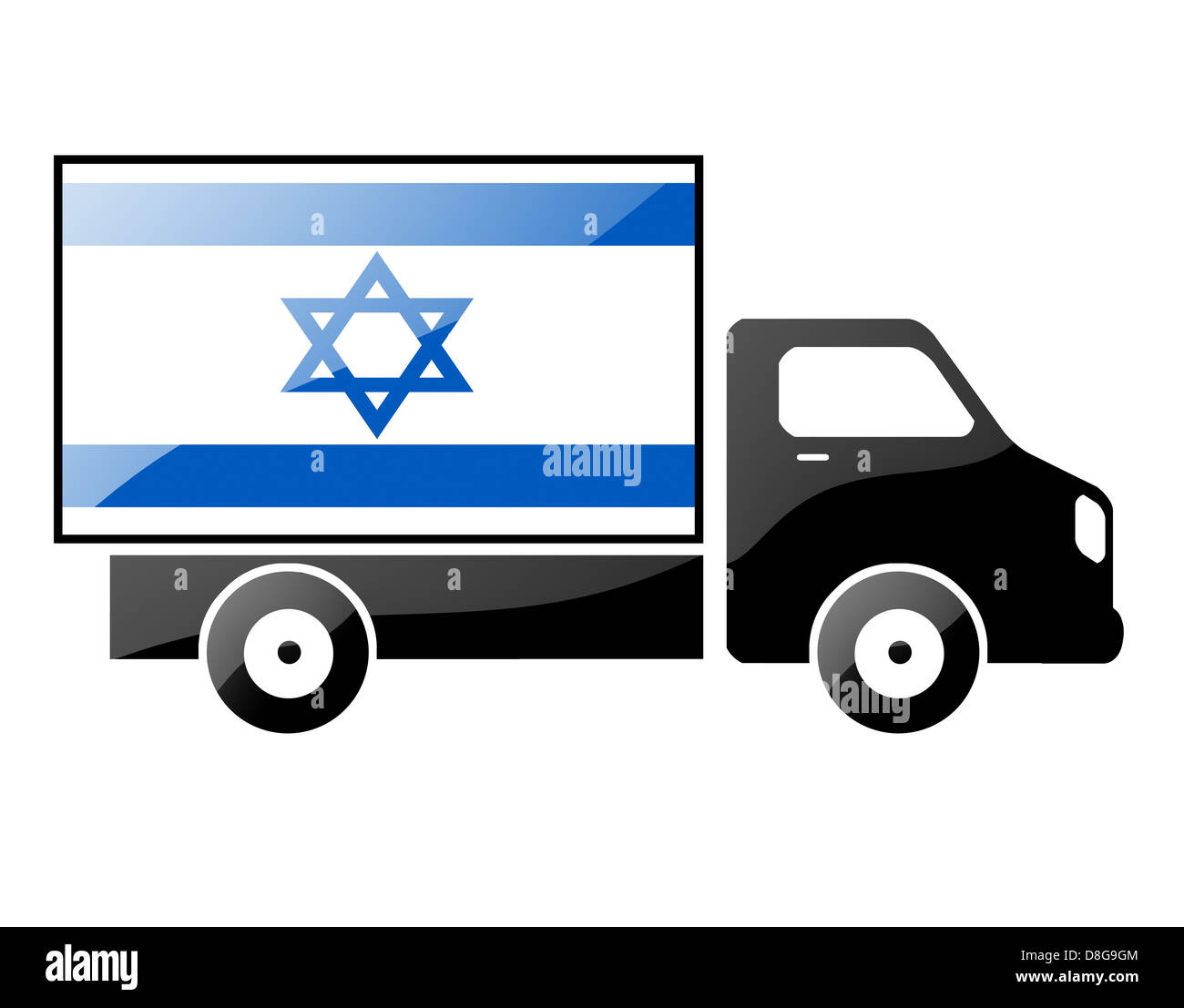 The Israeli flag Stock Photo - Alamy