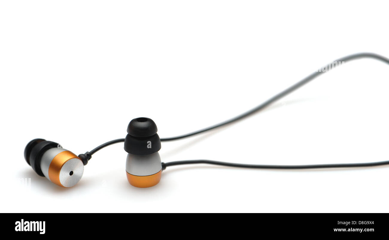 in ear headphone Stock Photo - Alamy