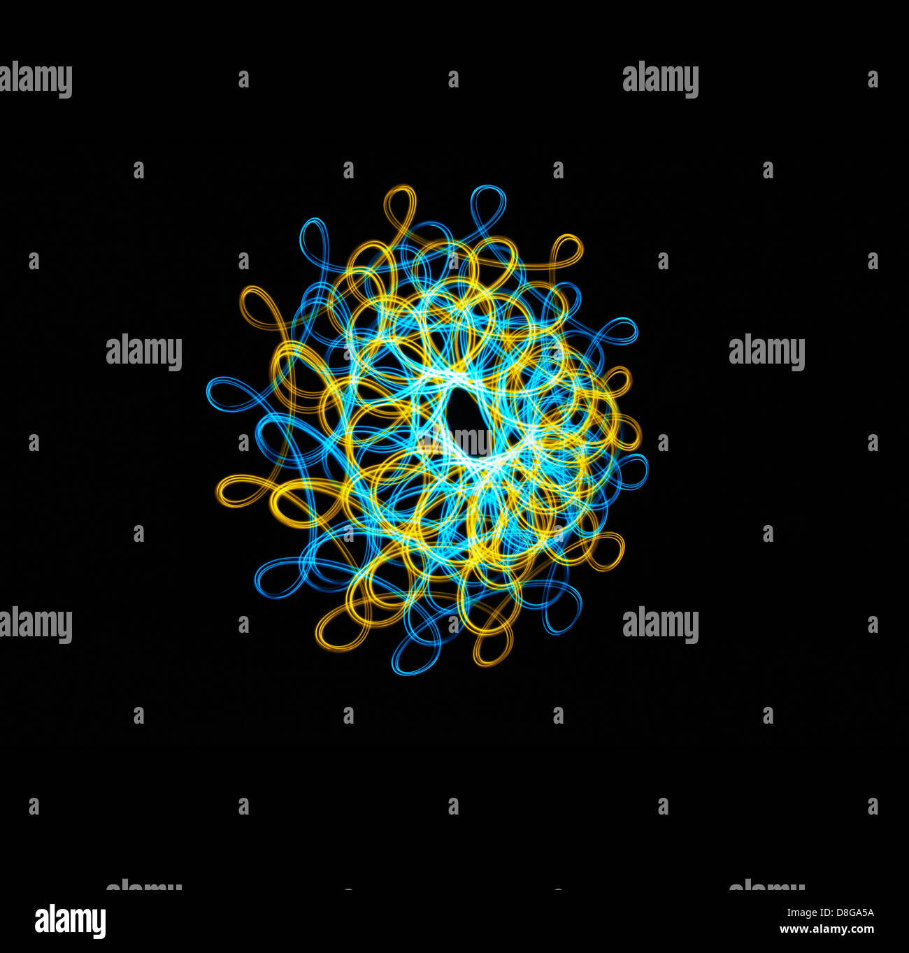 Light painting patterns Stock Photo - Alamy