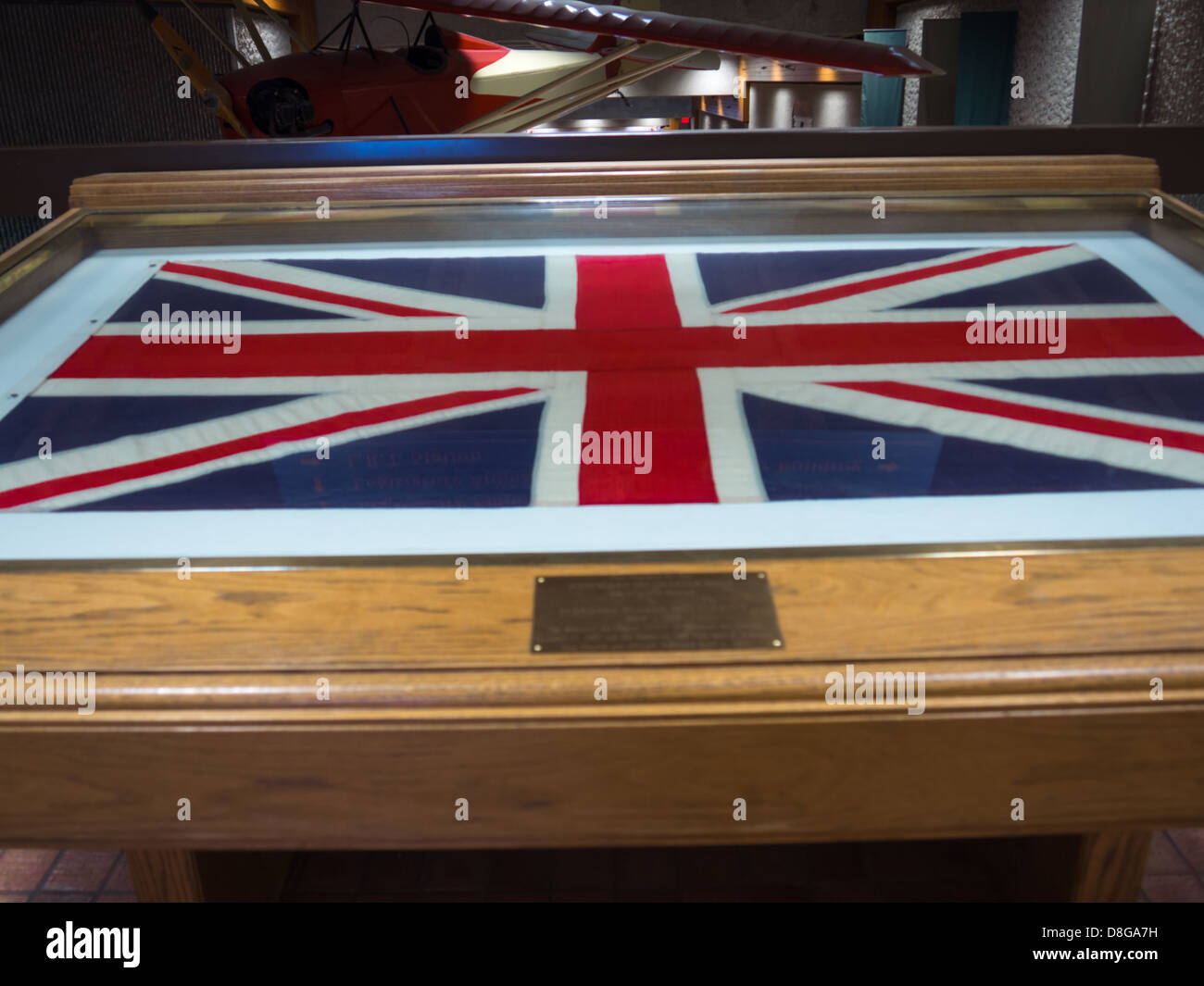 British flag on display at Alberta legislature in Edmonton Stock Photo ...