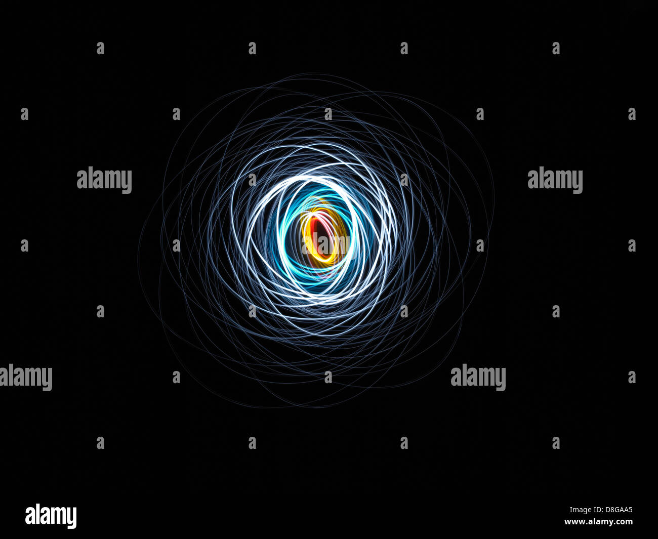 Light painting patterns Stock Photo - Alamy