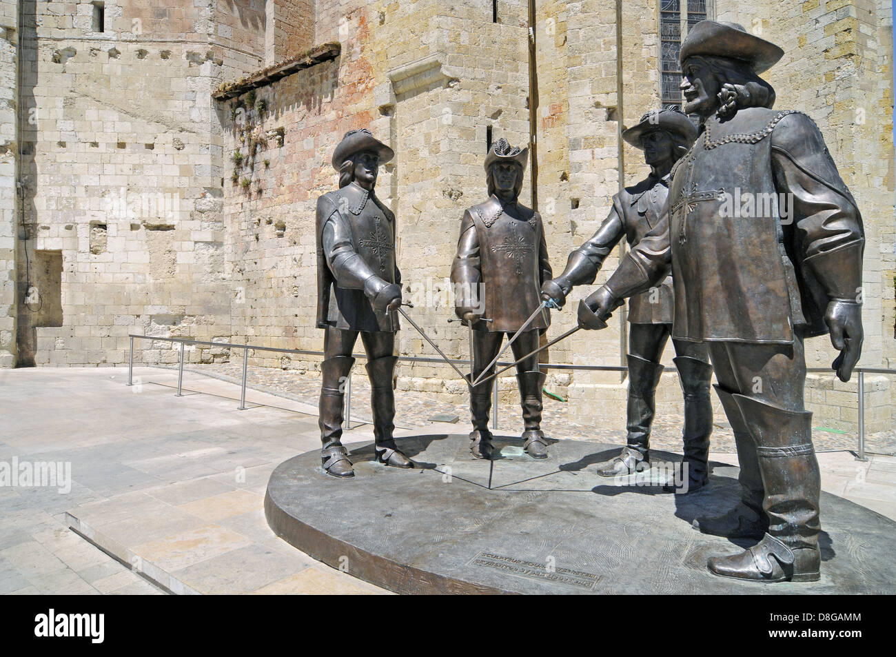 The Four Musketeers Stock Photo - Alamy