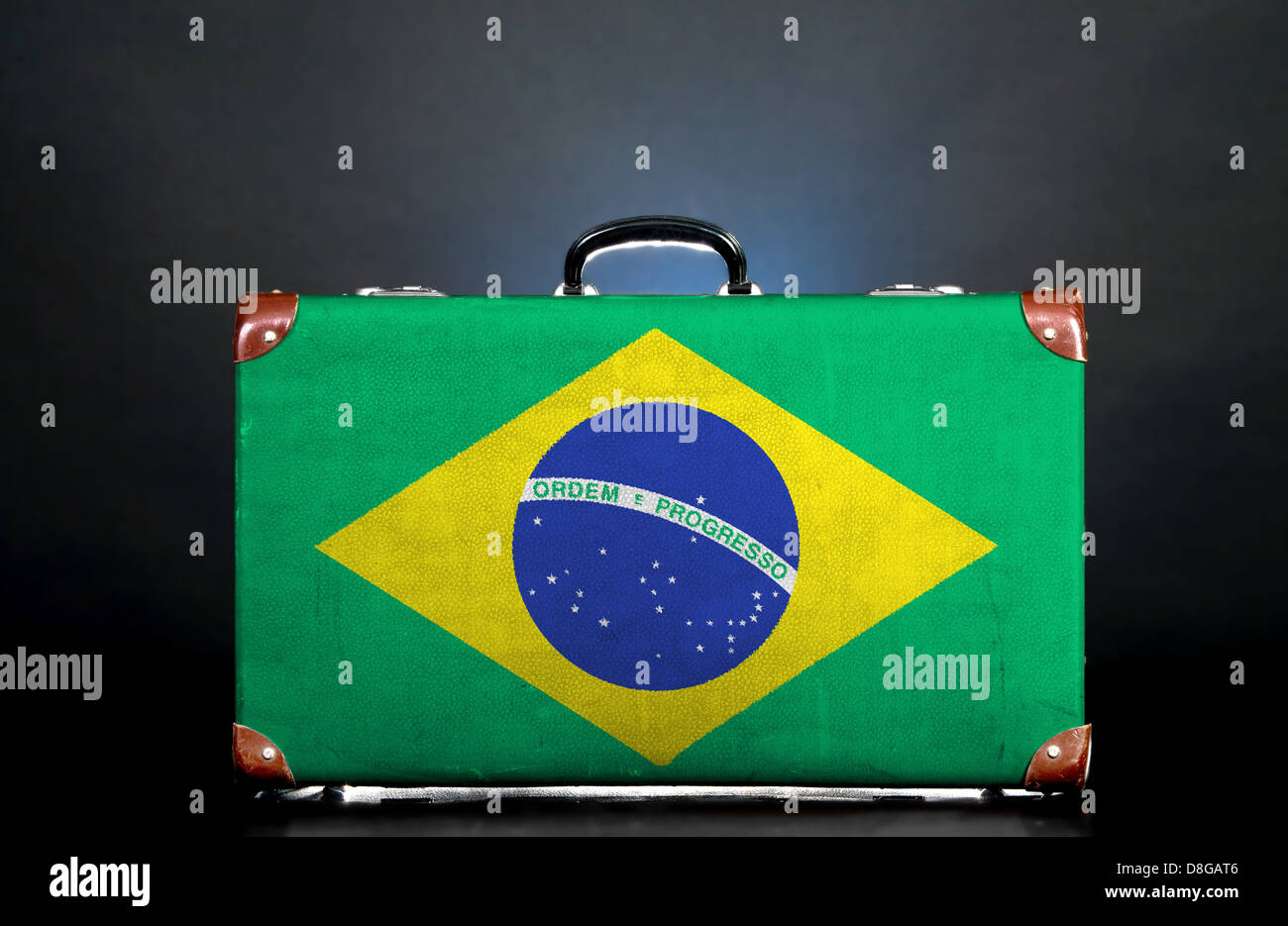 The Brazilian flag Stock Photo - Alamy