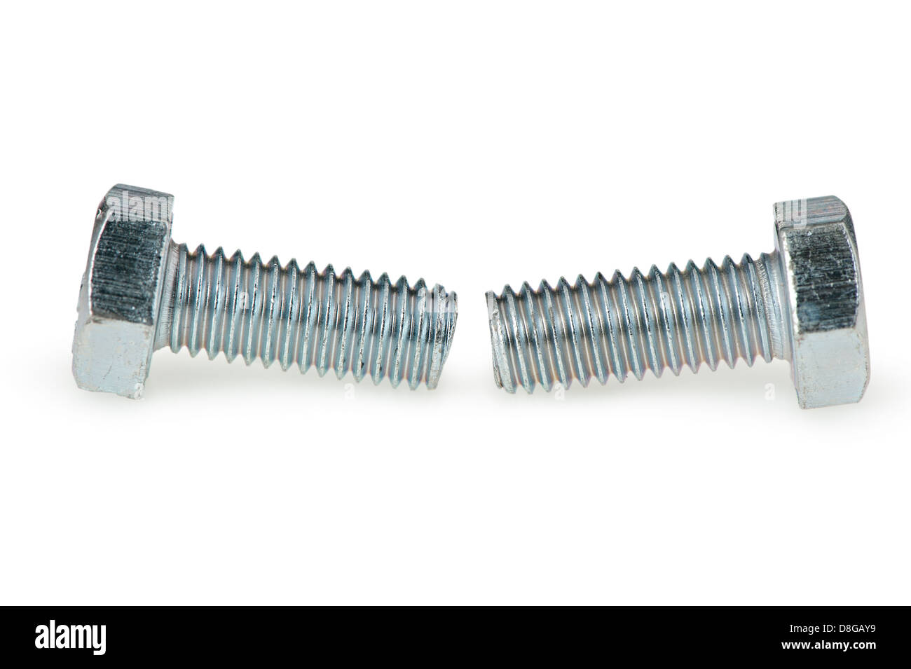 Two bolt close up Stock Photo - Alamy