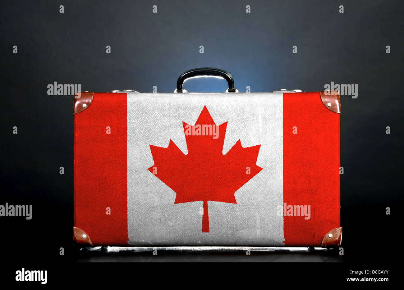 The Canadian flag Stock Photo - Alamy