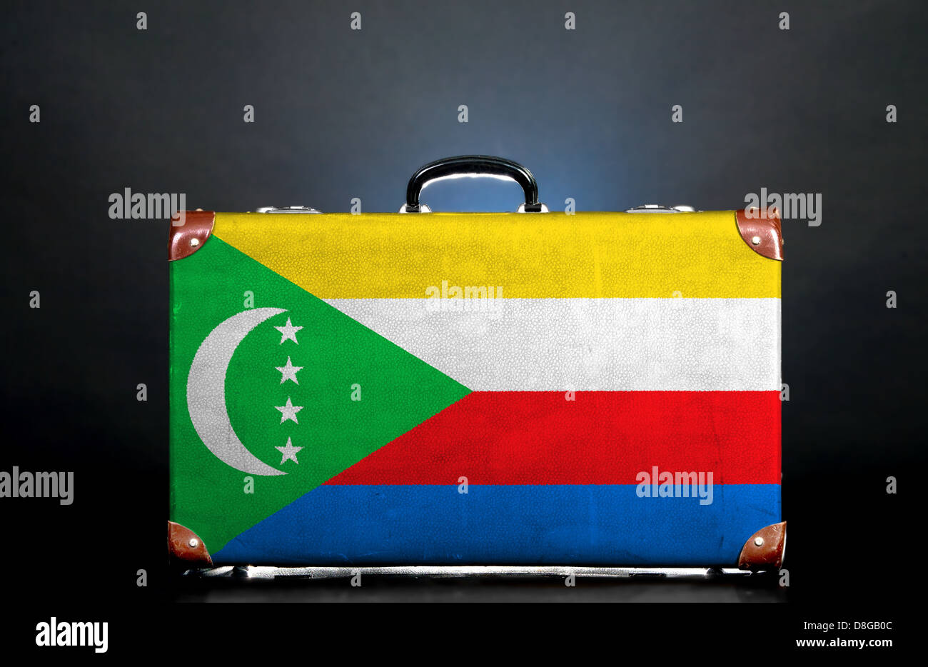 The Comoros flag Stock Photo - Alamy