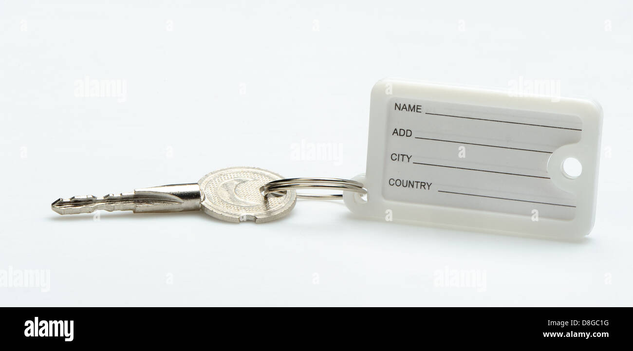 Key with trinket Stock Photo - Alamy