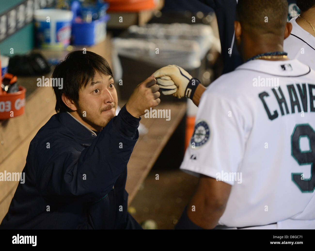 Hisashi Iwakuma (Mariners), MAY 26, 2013 - MLB : Hisashi Iwakuma of the ...