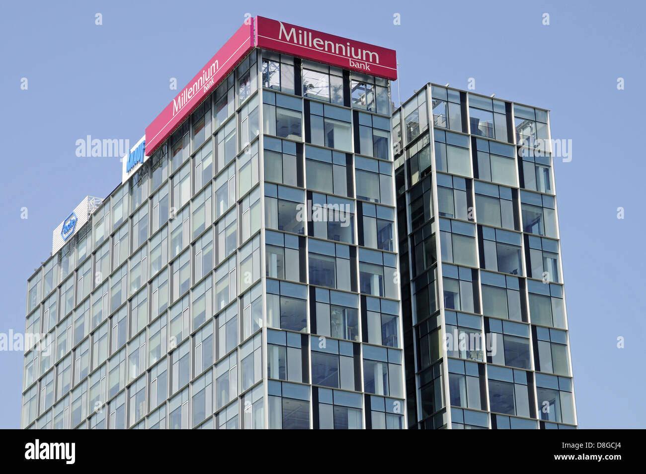 Modern high-rise office buildings Stock Photo - Alamy