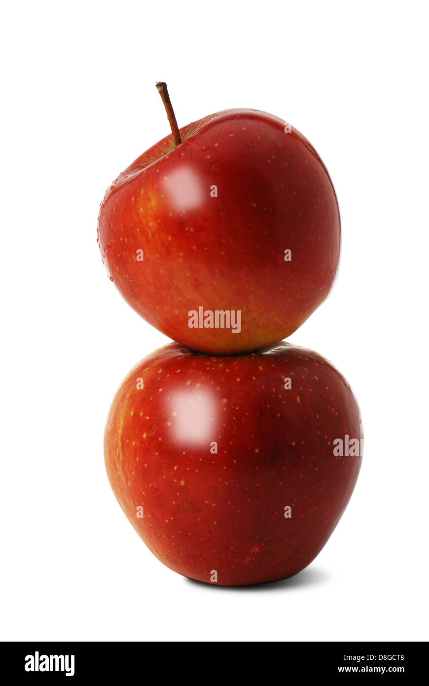 Two colored apple hi-res stock photography and images - Alamy