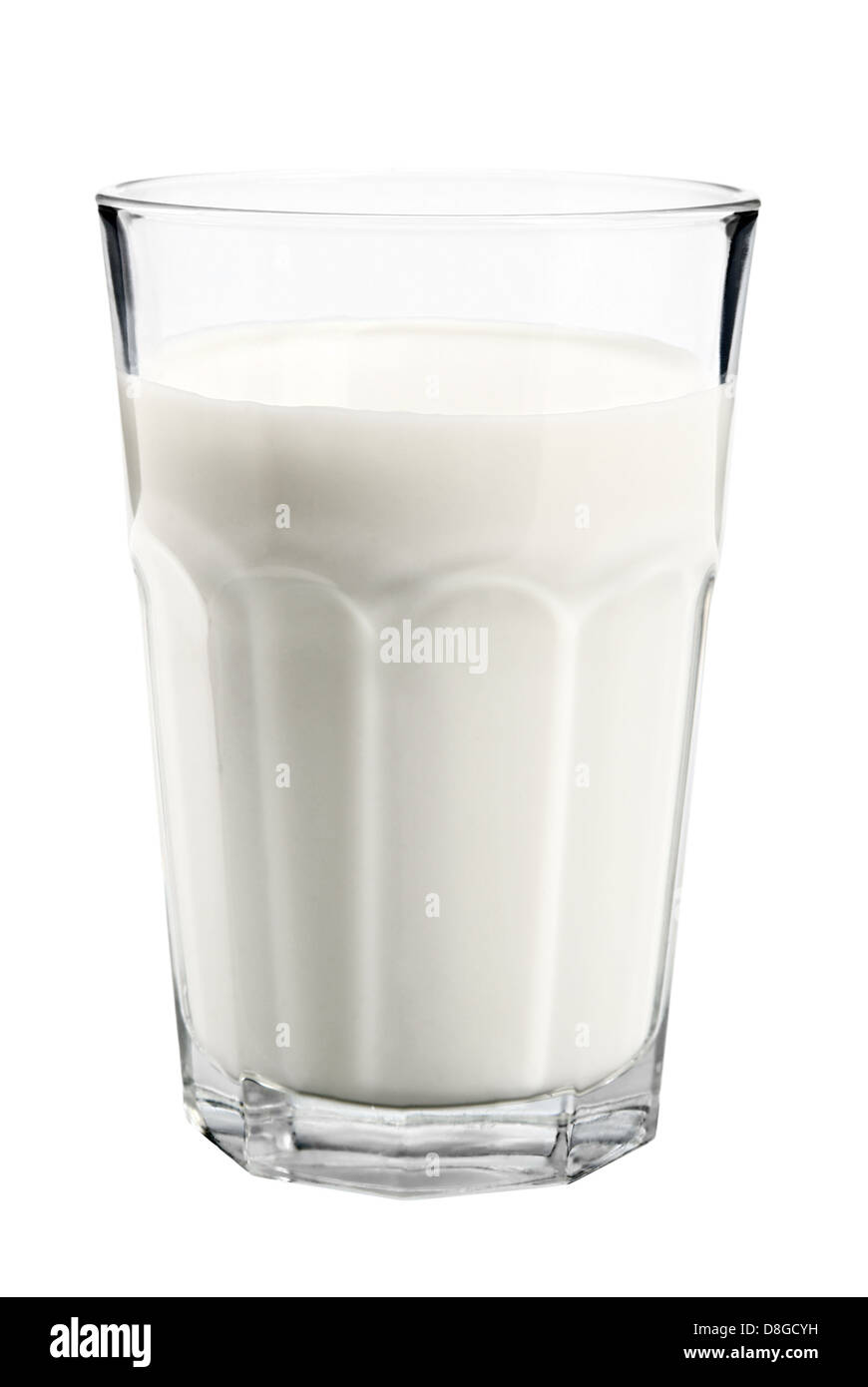A glass of milk Stock Photo - Alamy
