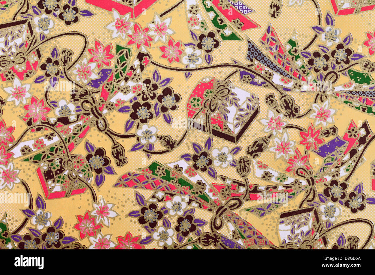 traditional japanese pattern paper Stock Photo - Alamy
