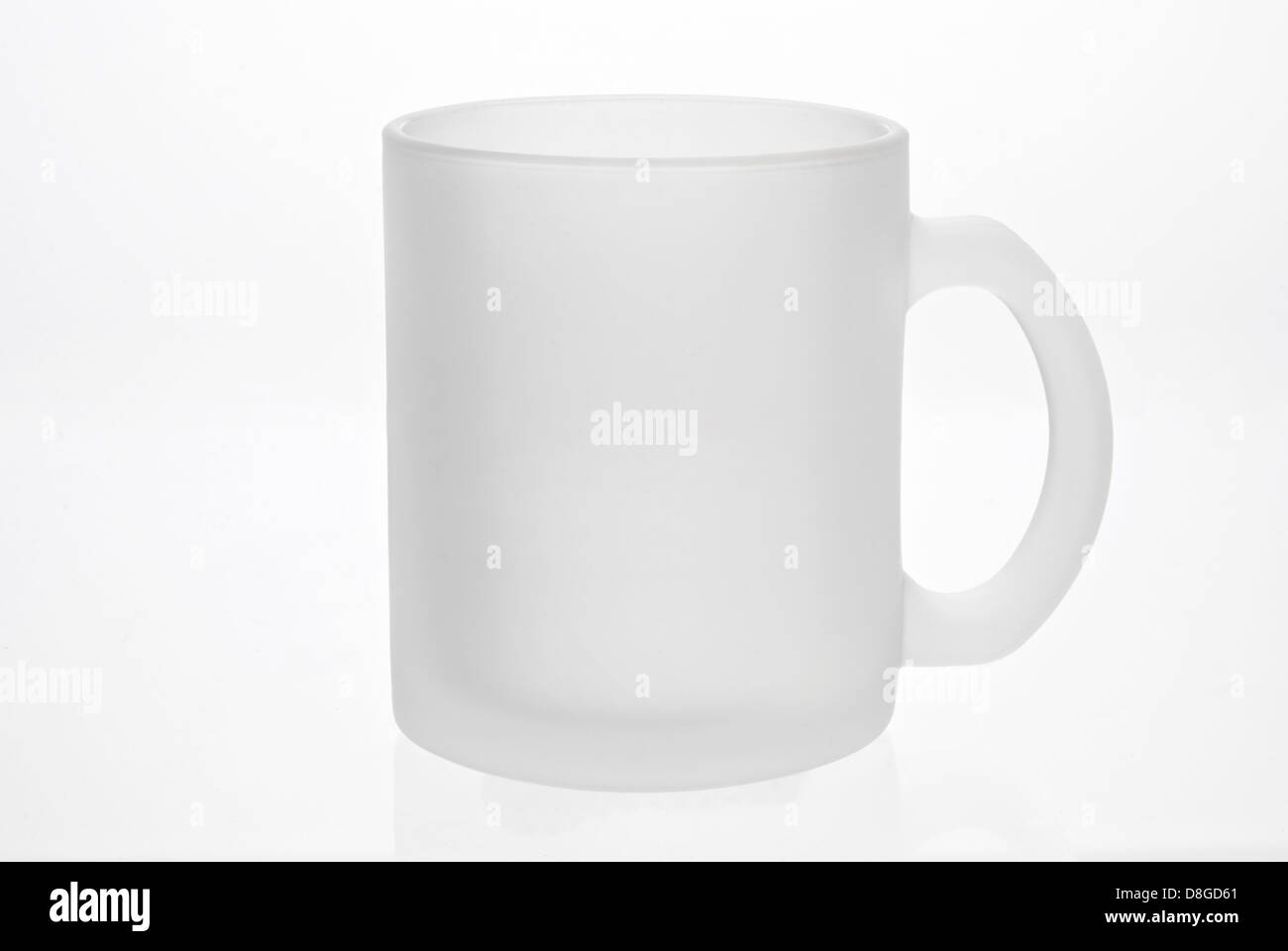 Empty white mug Stock Photo - Alamy