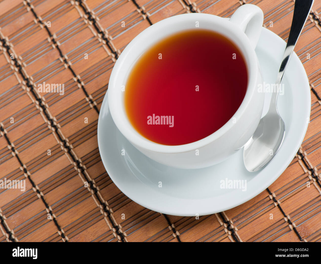 Cup of black tea Stock Photo - Alamy