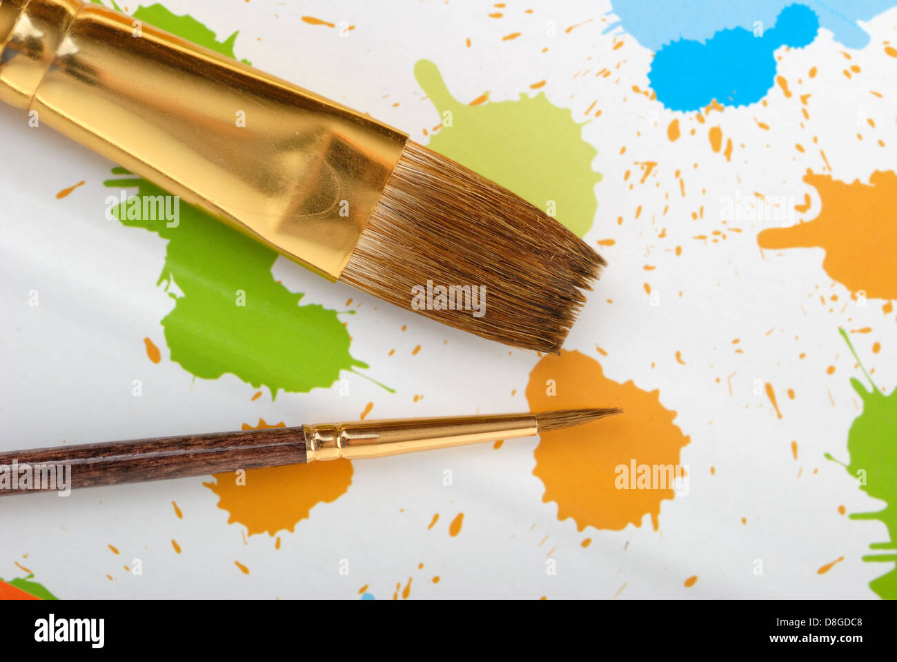 Watercolour set paintbrush hi-res stock photography and images - Alamy