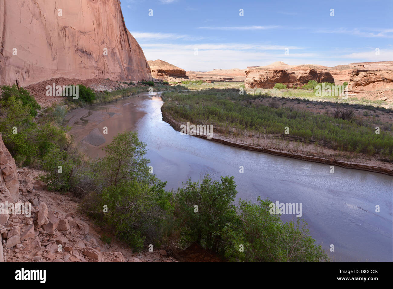 Dirty Devil River in Southern Utah Stock Photo - Alamy