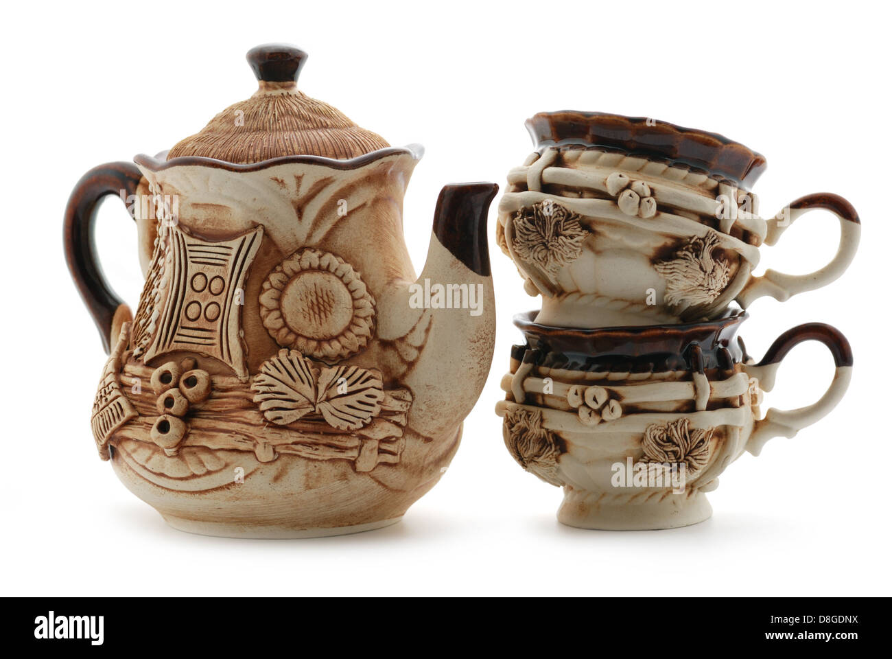 Handicraft pottery Cut Out Stock Images & Pictures - Alamy