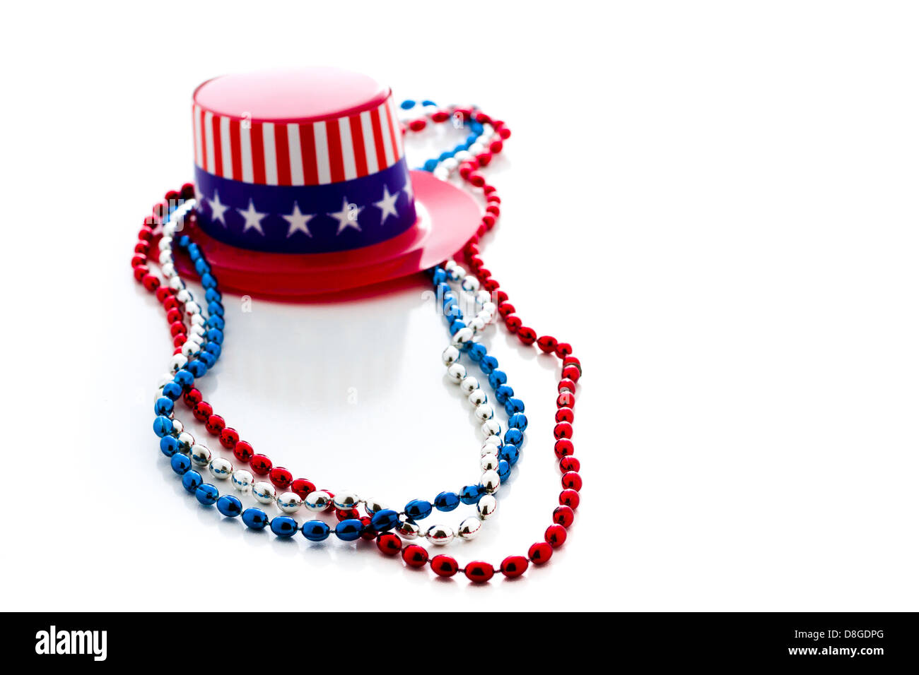 Patriotic items to celebrate July 4th Stock Photo - Alamy
