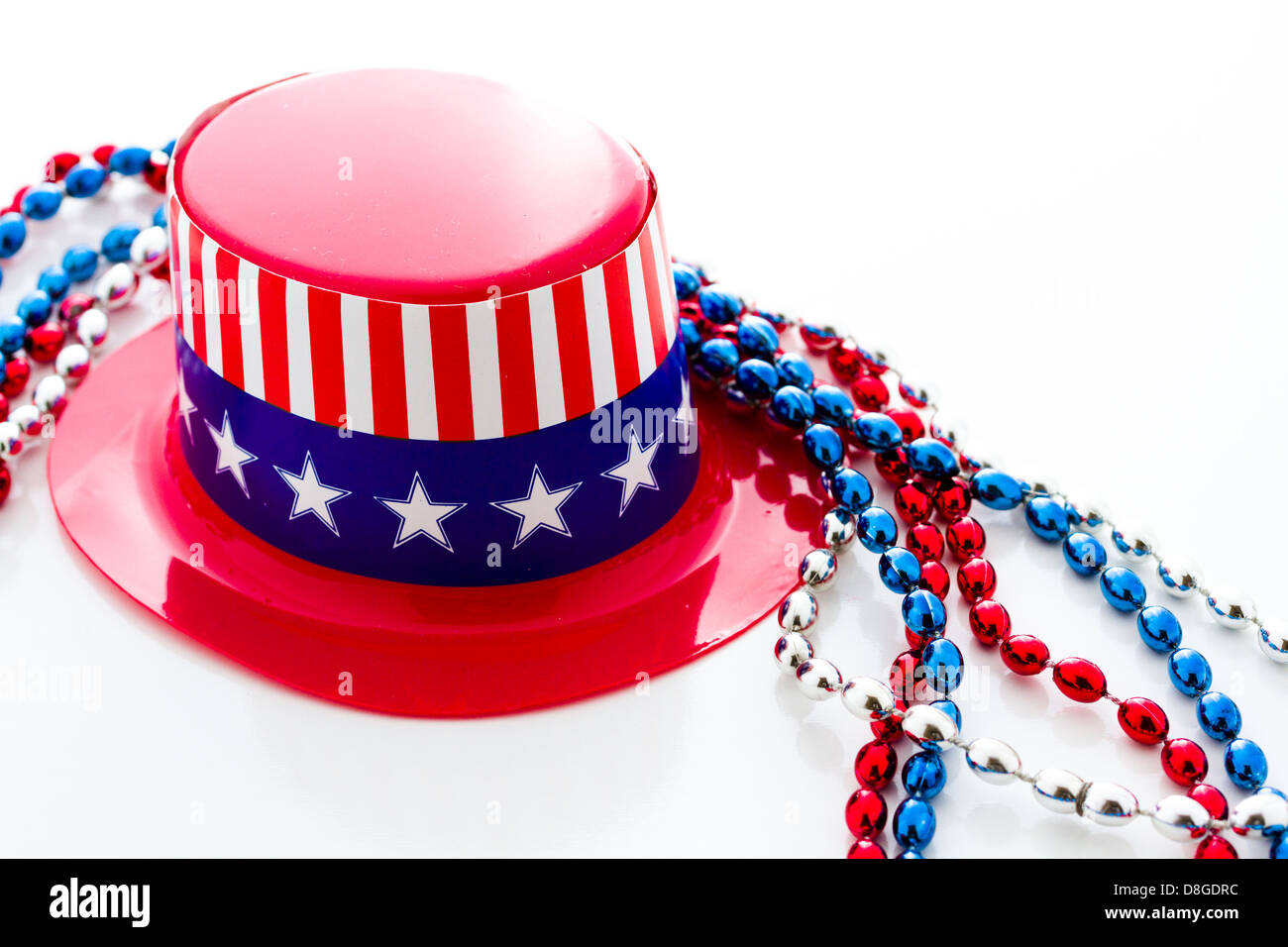 Patriotic items to celebrate July 4th Stock Photo - Alamy