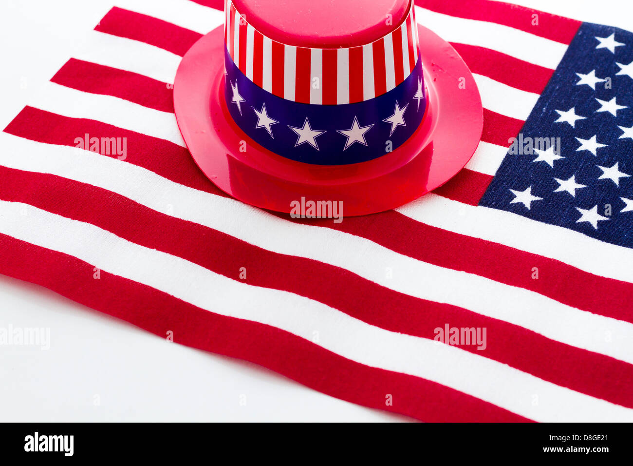 Patriotic items to celebrate July 4th Stock Photo - Alamy