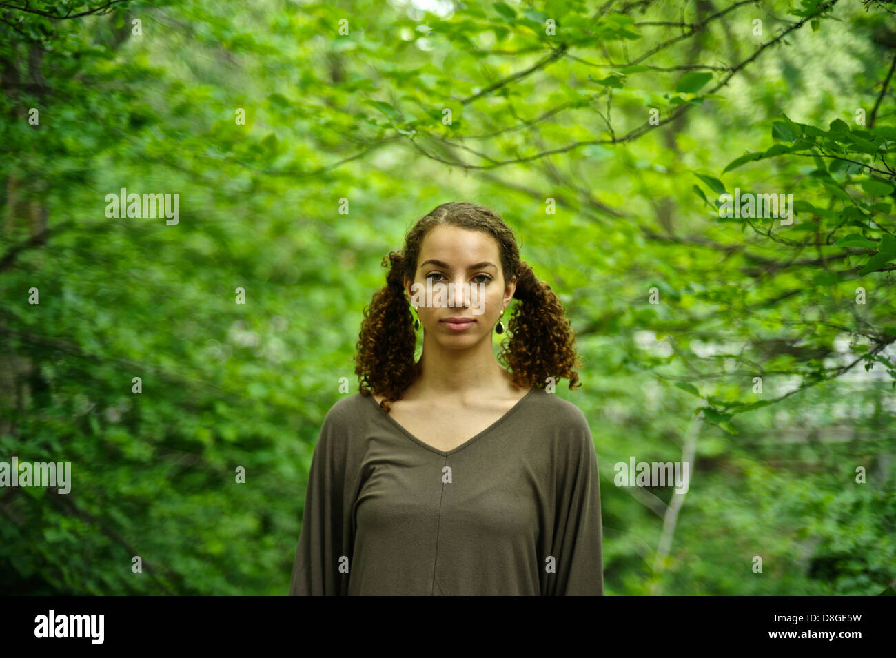 24 Year Old Mixed Race American Woman In Central Park Model Released
