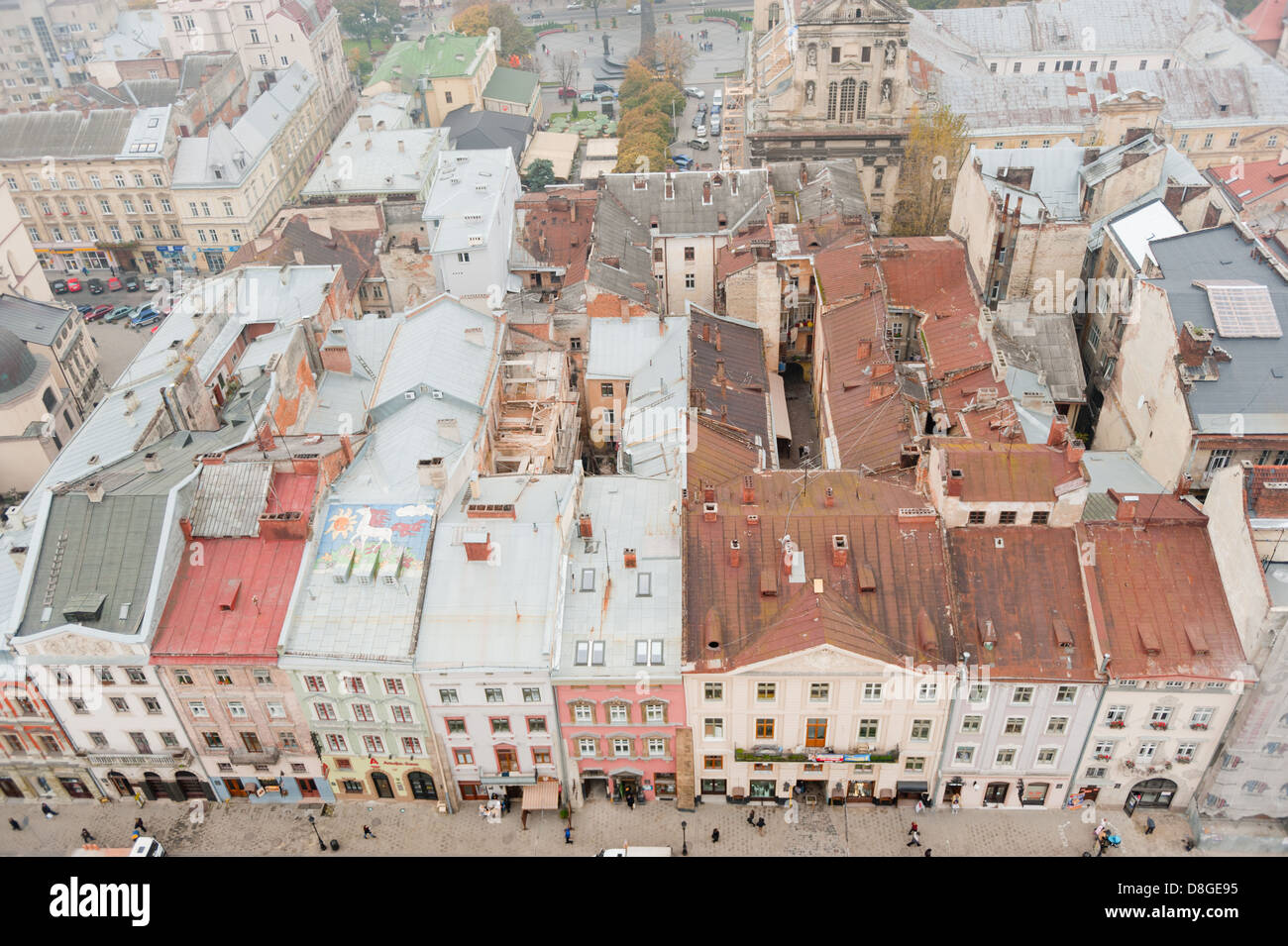 City - the top view Stock Photo - Alamy