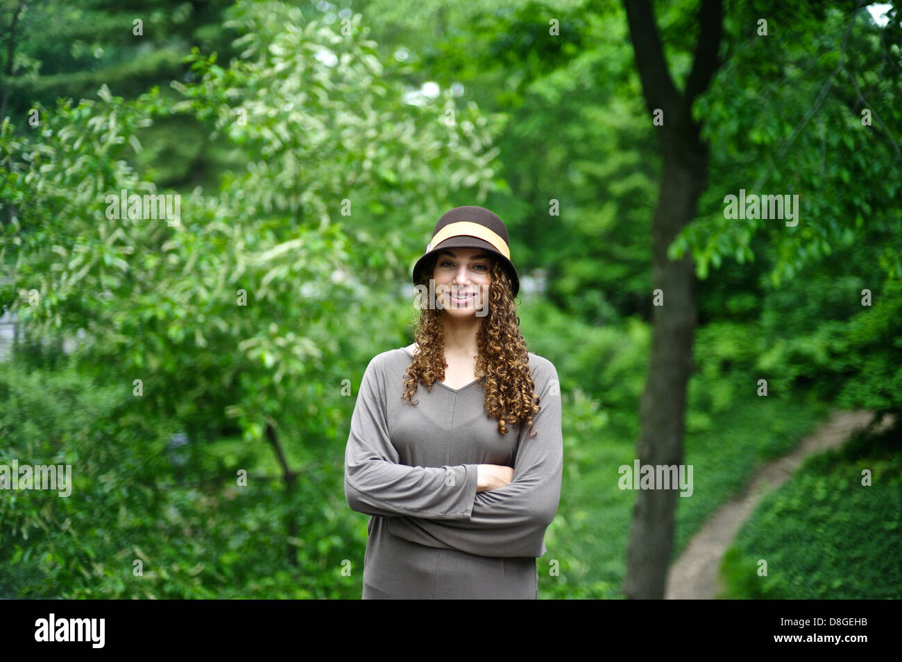 24 Year Old Mixed Race American Woman In Central Park Model Released