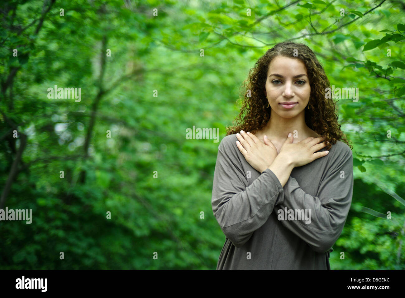 24 Year Old Mixed Race American Woman In Central Park Model Released