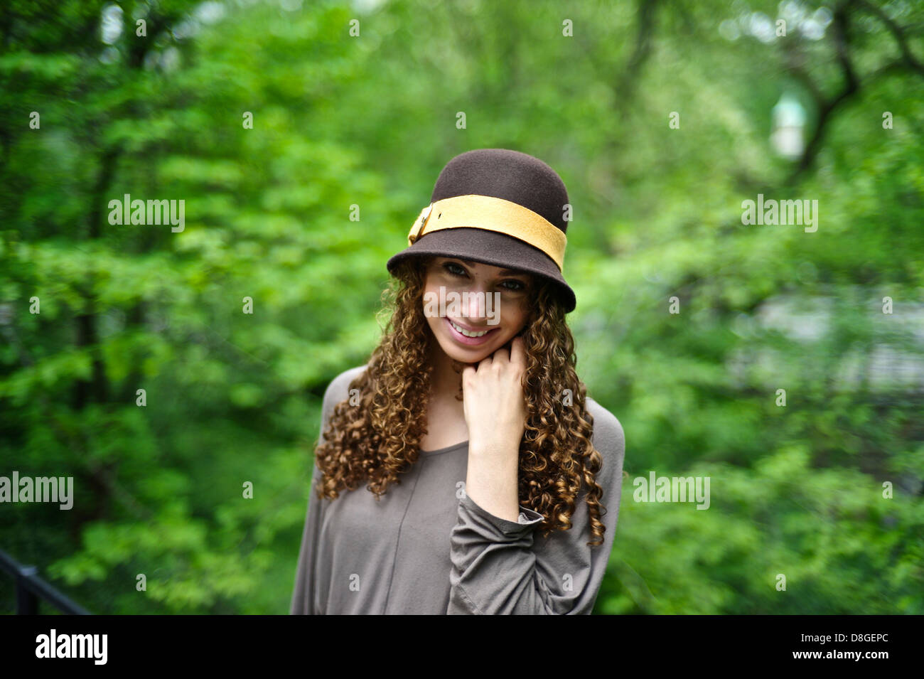24 Year Old Mixed Race American Woman In Central Park Model Released