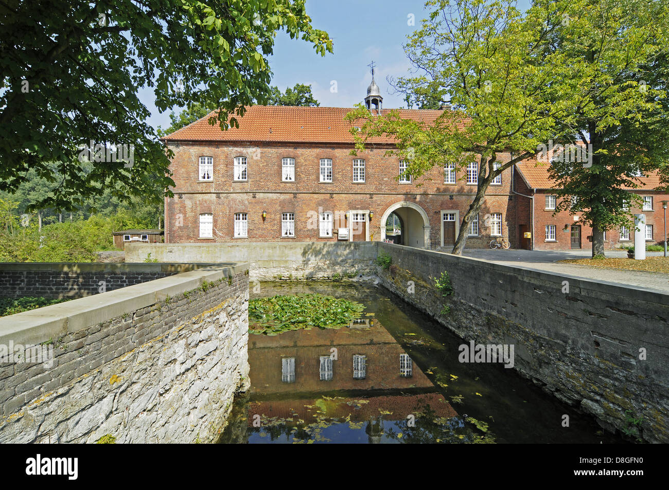 Schloss hamm nordrhein westfalen deutschland hi-res stock photography ...