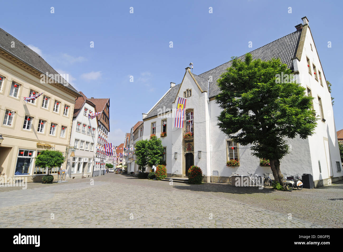 City architecture hall outside outdoor view old town district hi-res ...