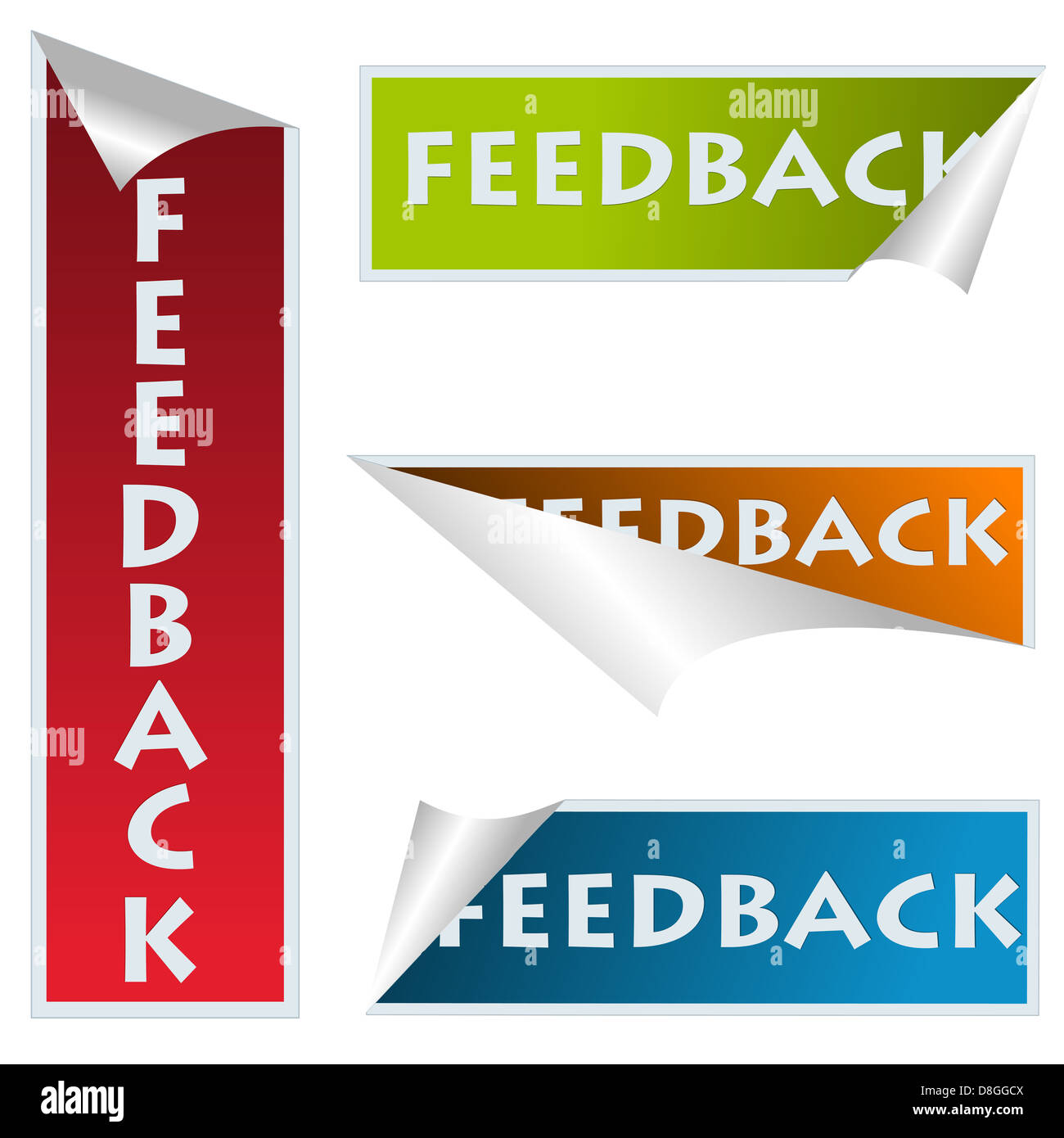 Service feedback layout hi-res stock photography and images - Alamy