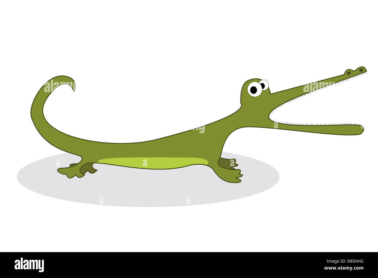 Clip Art Crocodile