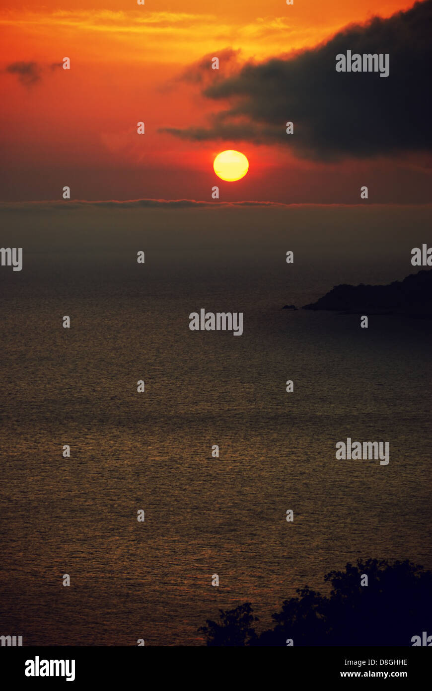 Sundown and wave patterns hi-res stock photography and images - Alamy