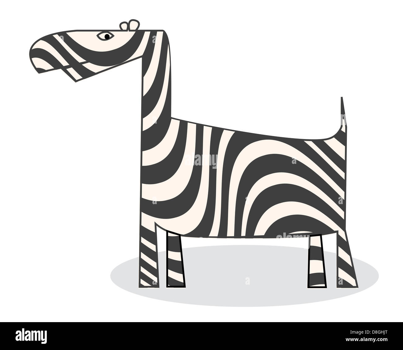 Clip art zebra Stock Photo - Alamy