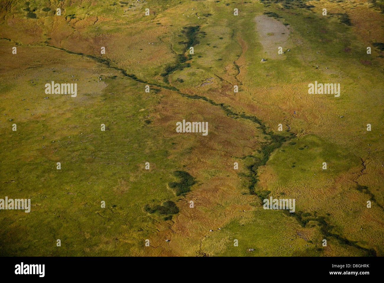 An aerial view of the geographic features Stock Photo - Alamy