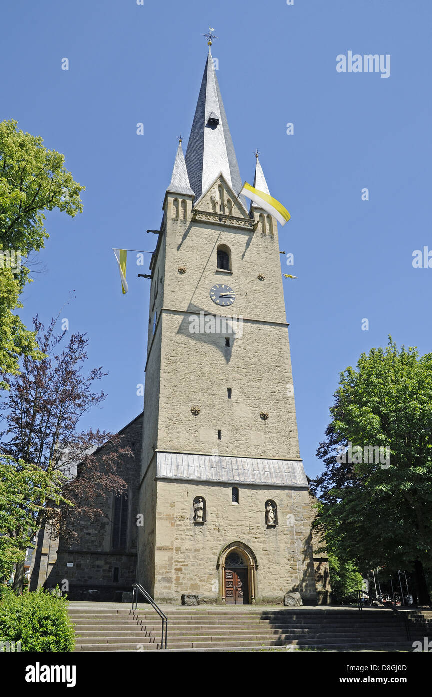 St Vincent Church Stock Photo - Alamy