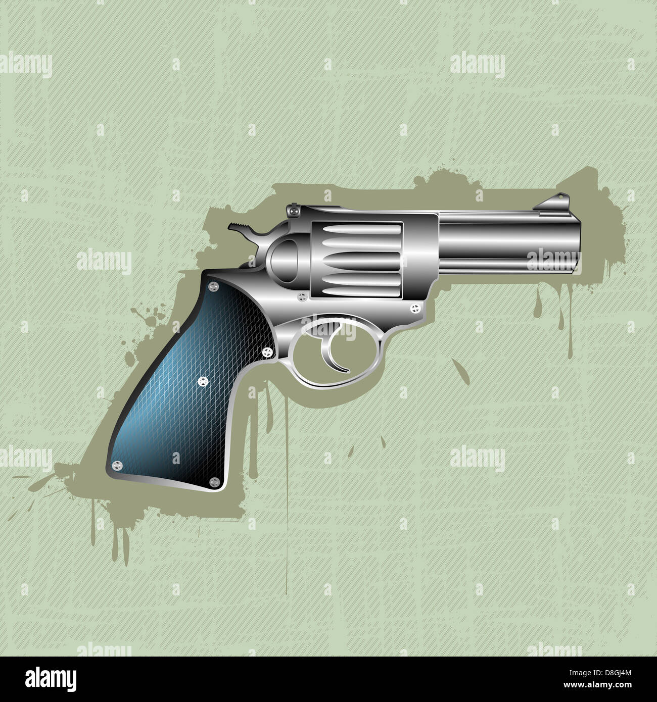 Hand gun background Stock Photo - Alamy