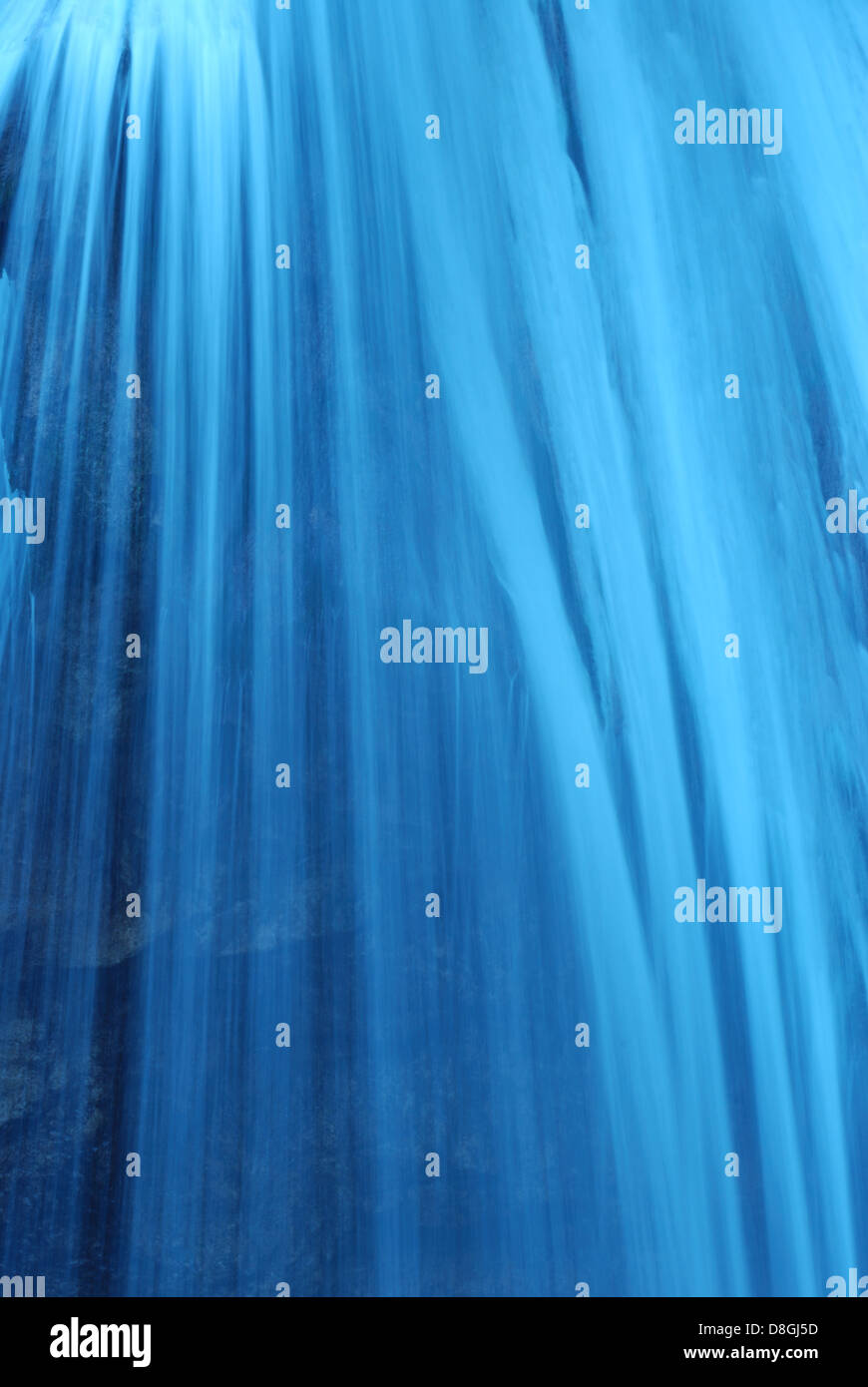 waterfall background blue Stock Photo - Alamy