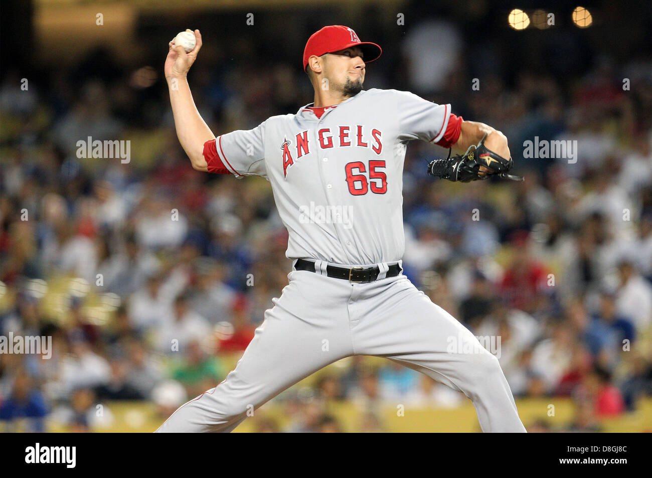 Los Angeles, California, USA. May 28, 2013. Los Angeles Angels relief ...