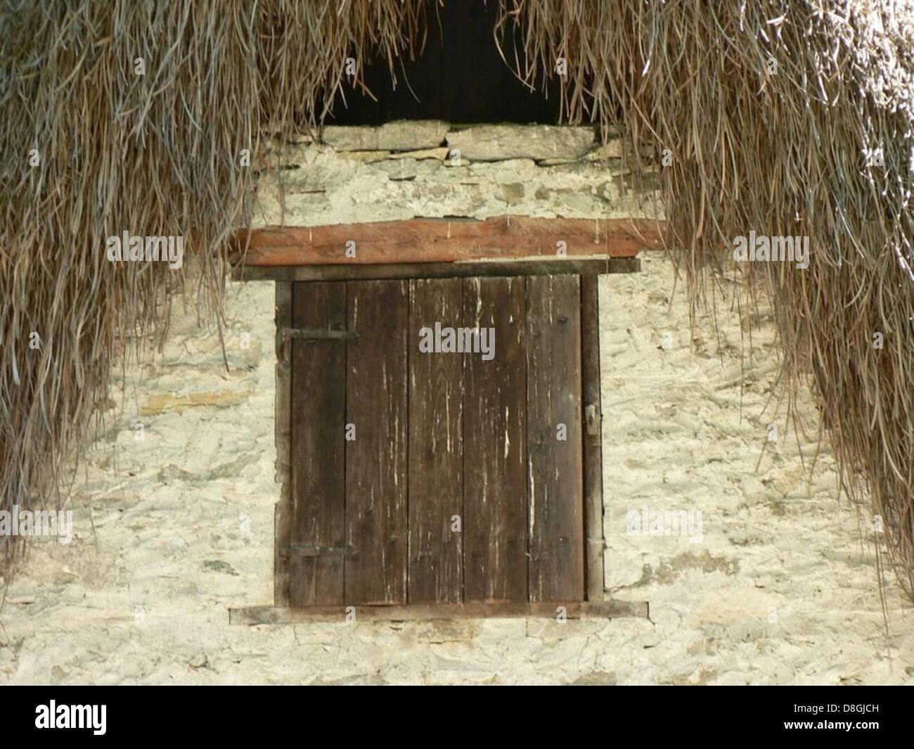 Attic hatch in old house Stock Photo - Alamy